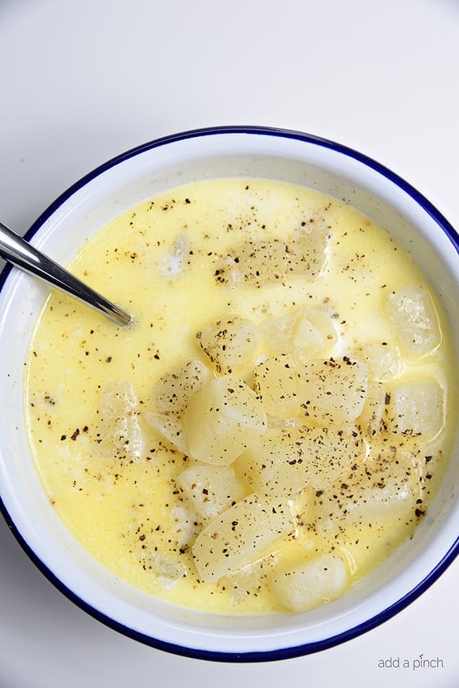 Can I use cream instead of milk in potato soup?