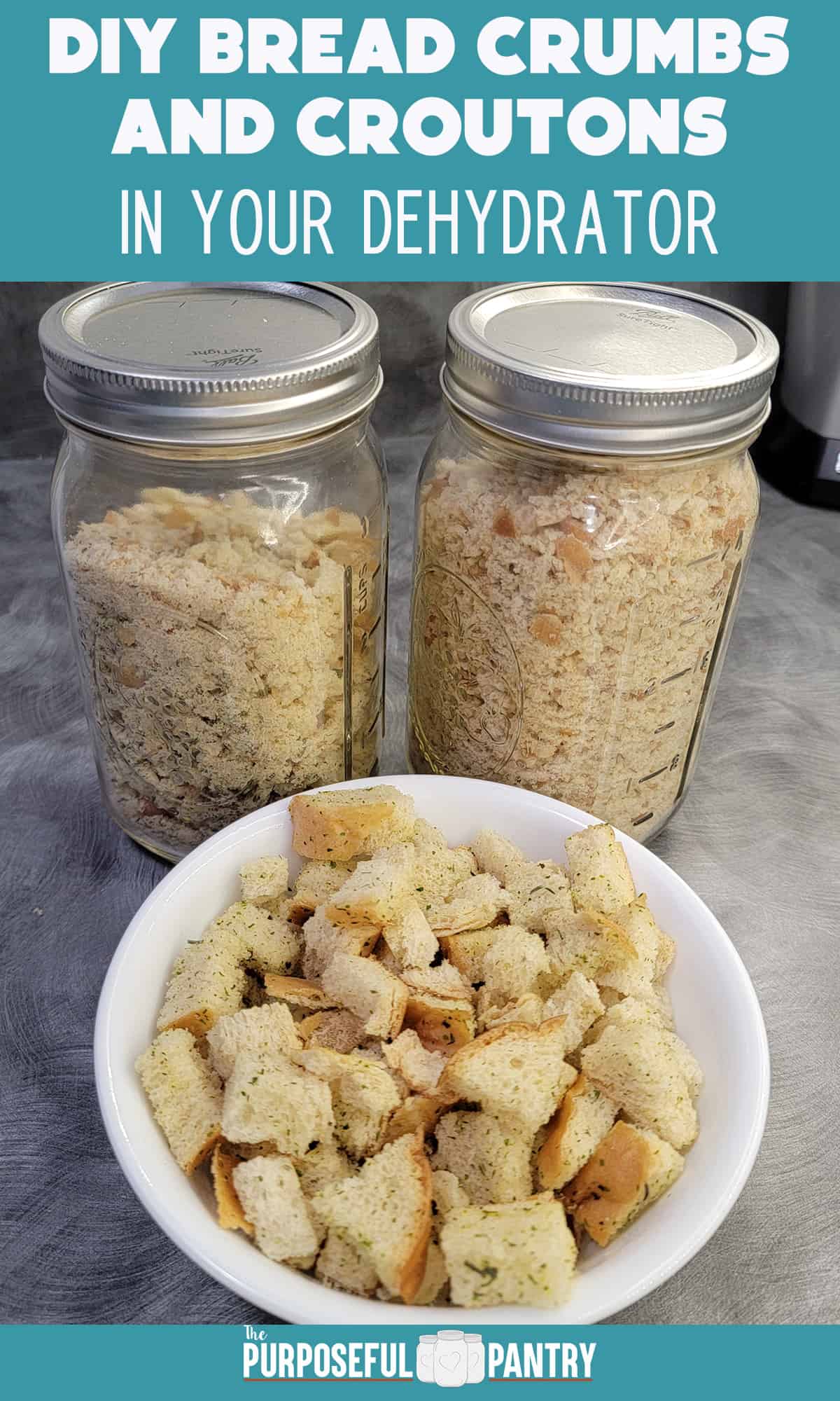 Can I use croutons as breadcrumbs?
