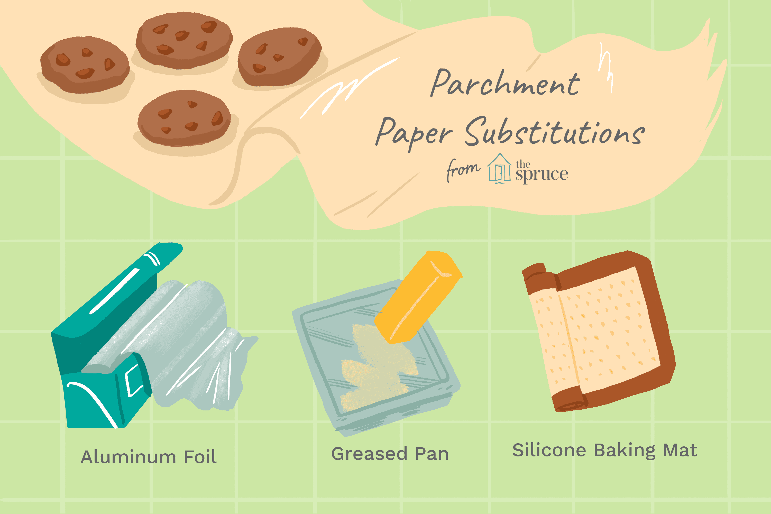 Can I use foil instead of parchment paper for cookies?