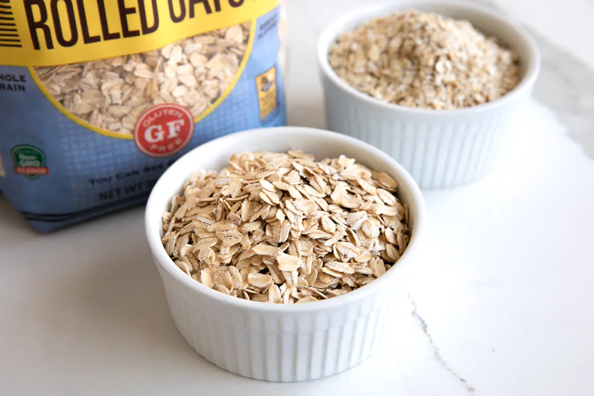 Can I use instant oats instead of rolled oats in a recipe?