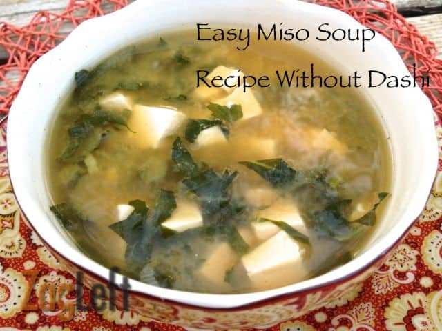 Can I use miso soup instead of dashi?