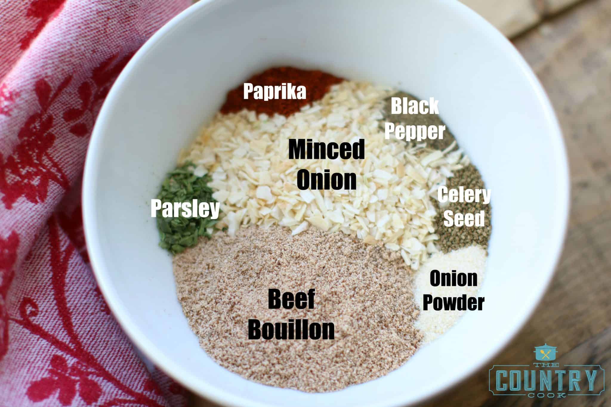 Can I use onion powder instead of onion soup mix?