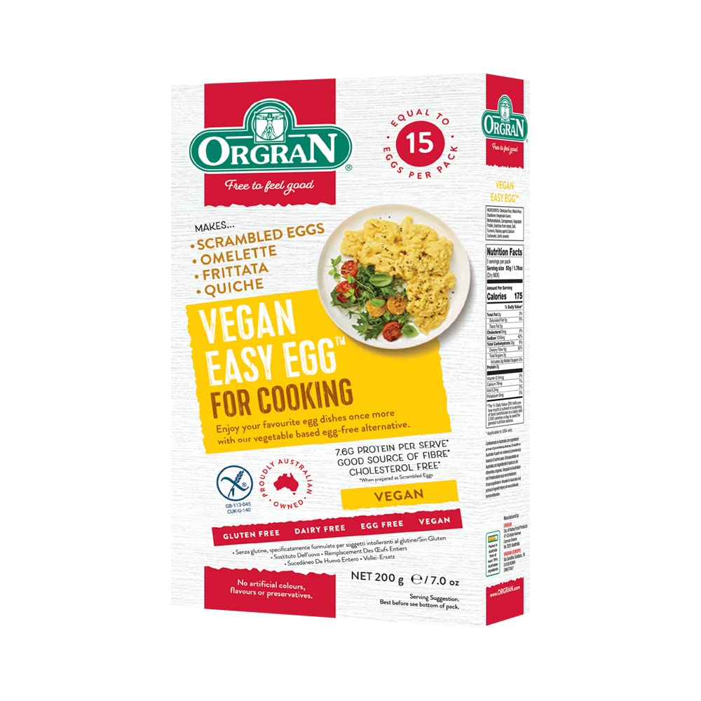 Can I use orgran easy egg for baking?
