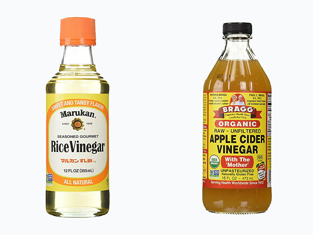 Can I use rice wine vinegar instead of white vinegar?