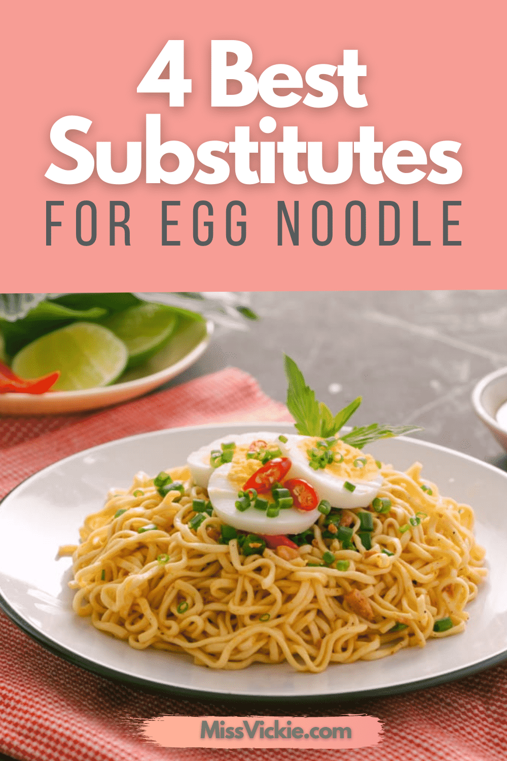 Can I use spaghetti instead of egg noodles?