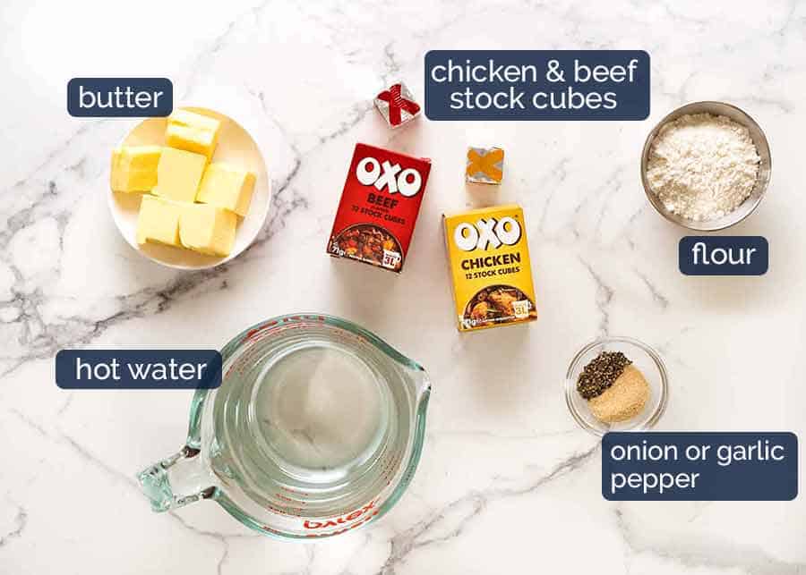 Can I use stock cubes instead of gravy granules?