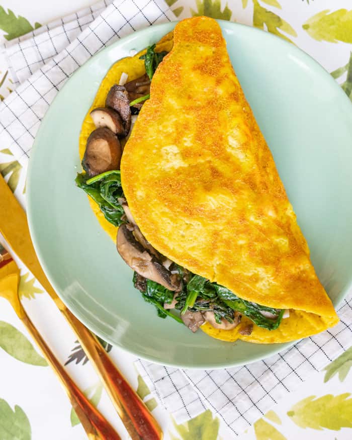 Can I use tofu instead of eggs in omelette?