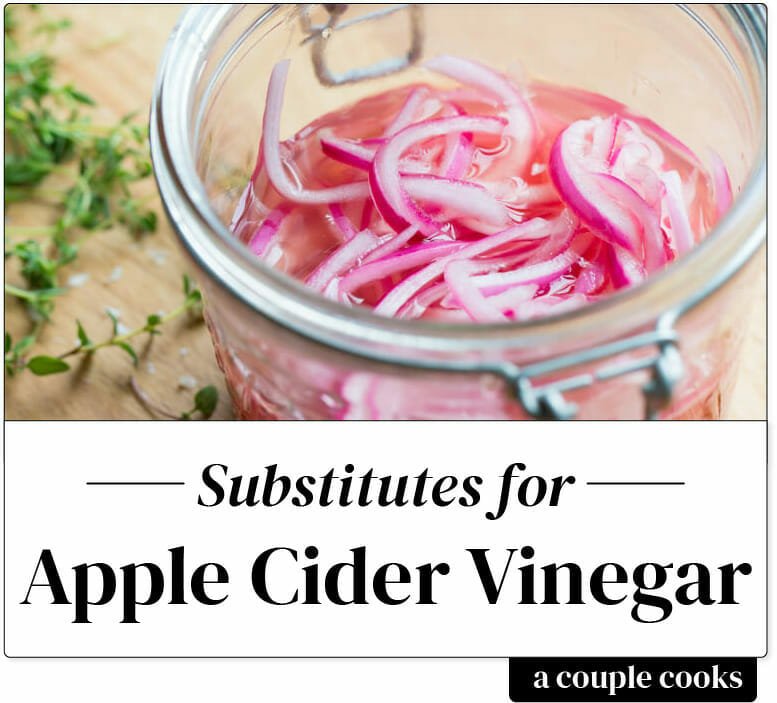 Can I use white vinegar instead of apple cider vinegar for BBQ sauce?