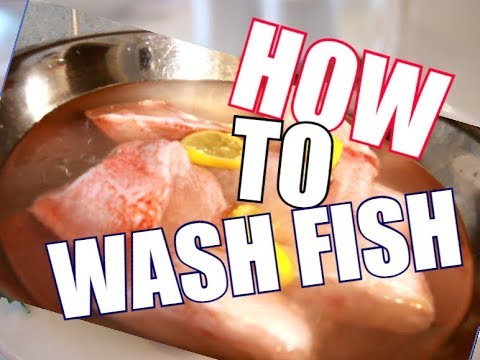 Can I wash fish in vinegar?