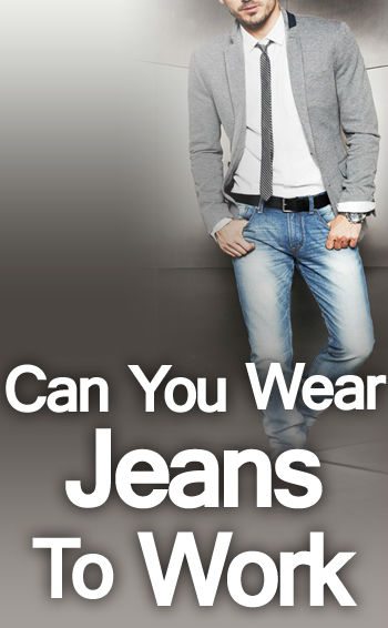 Can I wear jeans at work bank?