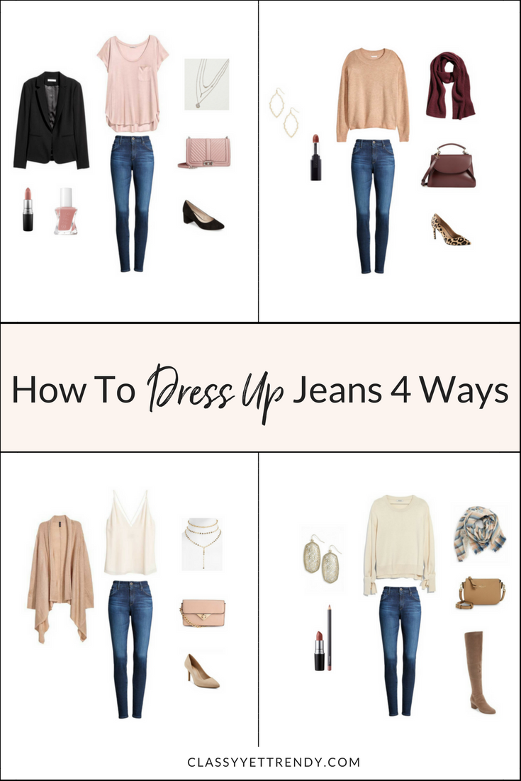 Can jeans be dressy?