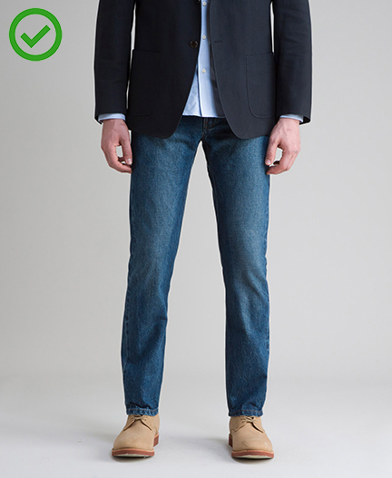 Can jeans be used as formal?
