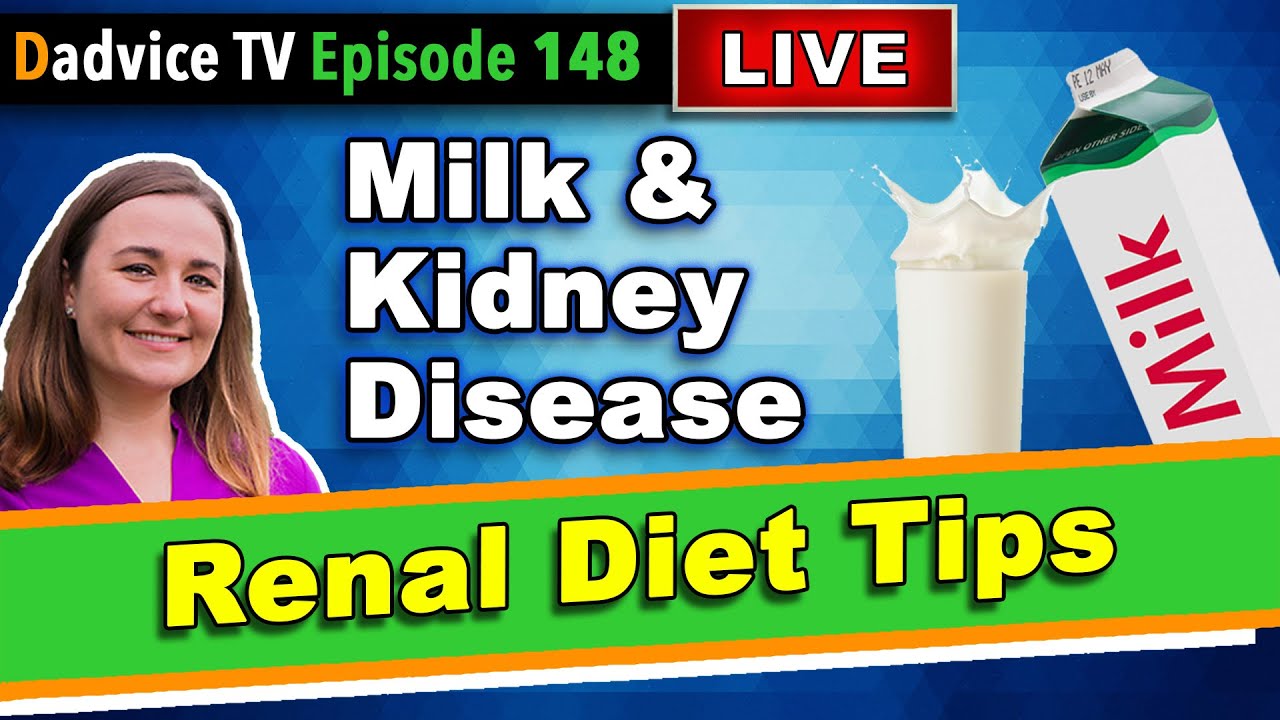 Can kidney patients drink milk?