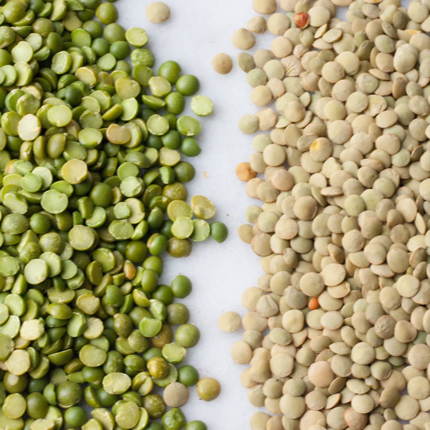 Can lentils substitute for split peas?