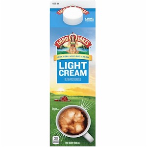Can light cream be used for cooking?
