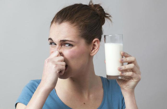 Can milk smell bad and still be good?