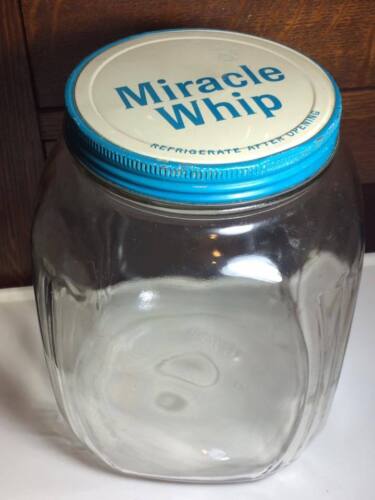 Can Miracle Whip jars be used for canning?