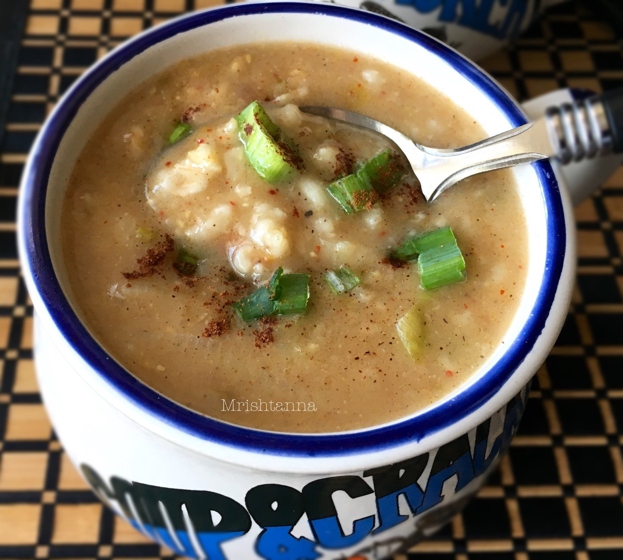 Can oatmeal be considered a soup?