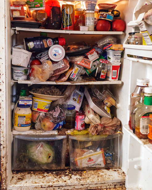 Can old food in fridge make you sick?