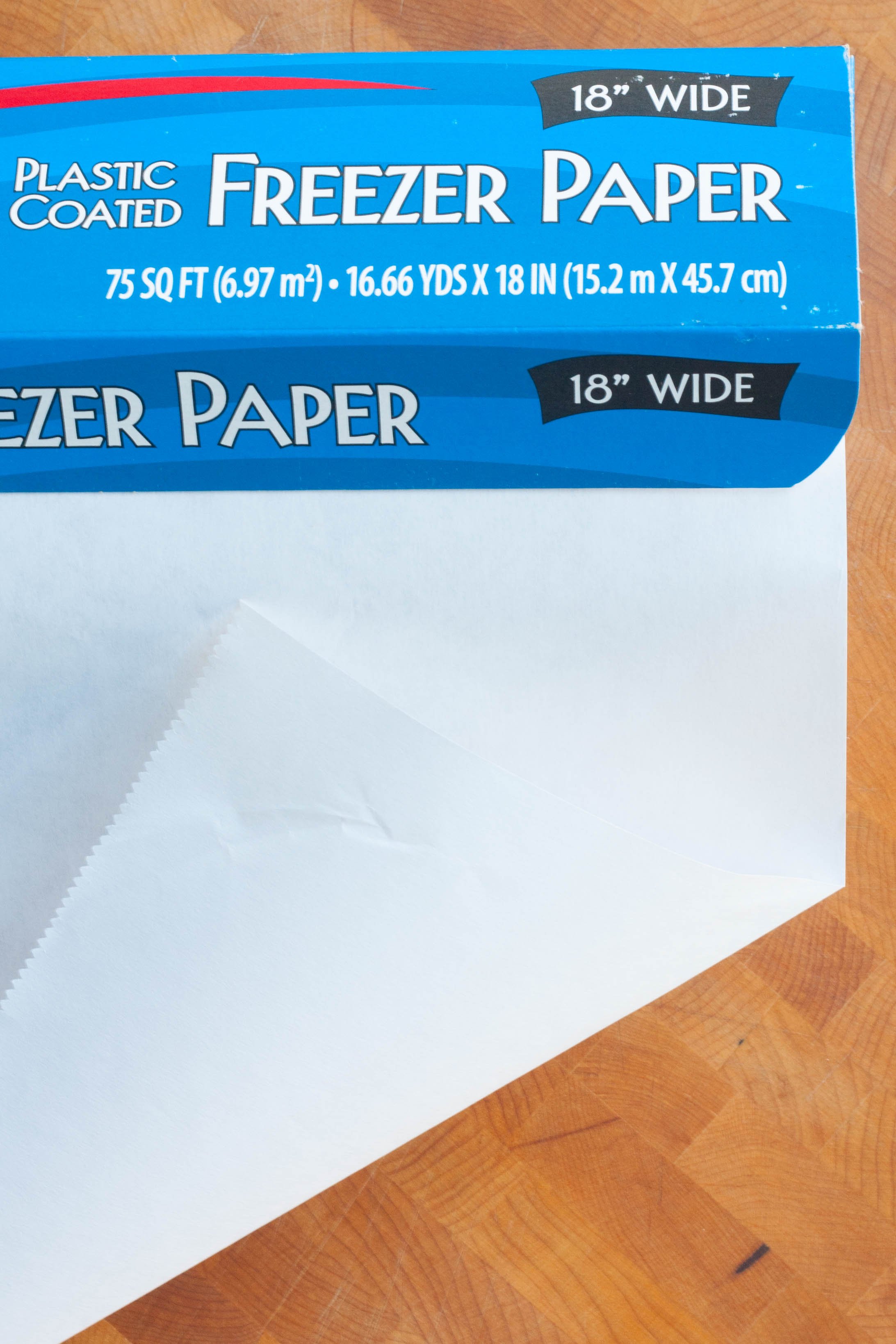 Can parchment paper be used as freezer paper?