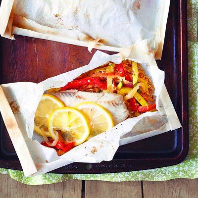 Can parchment paper be used for fish?