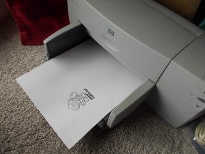 Can parchment paper go in printer?