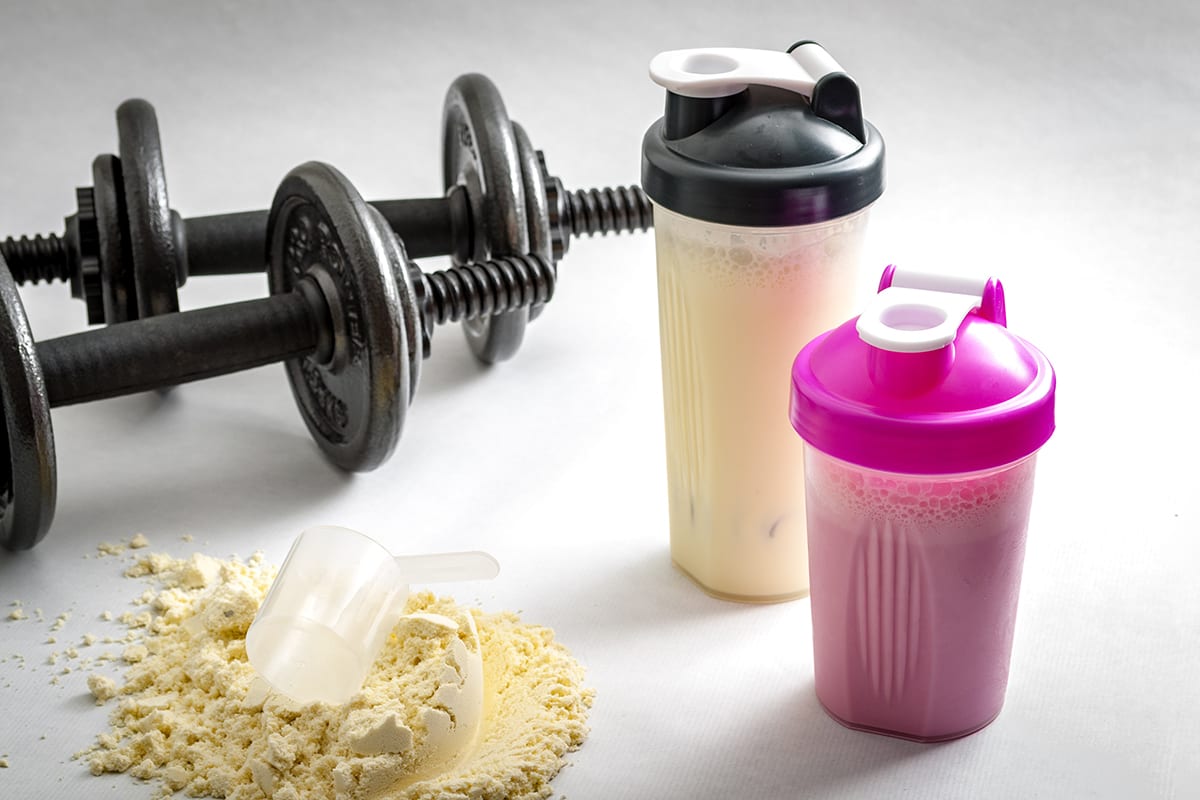 Can protein shakes make you gain weight without working out?