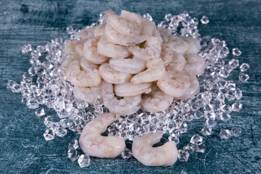 Can raw prawns be frozen?