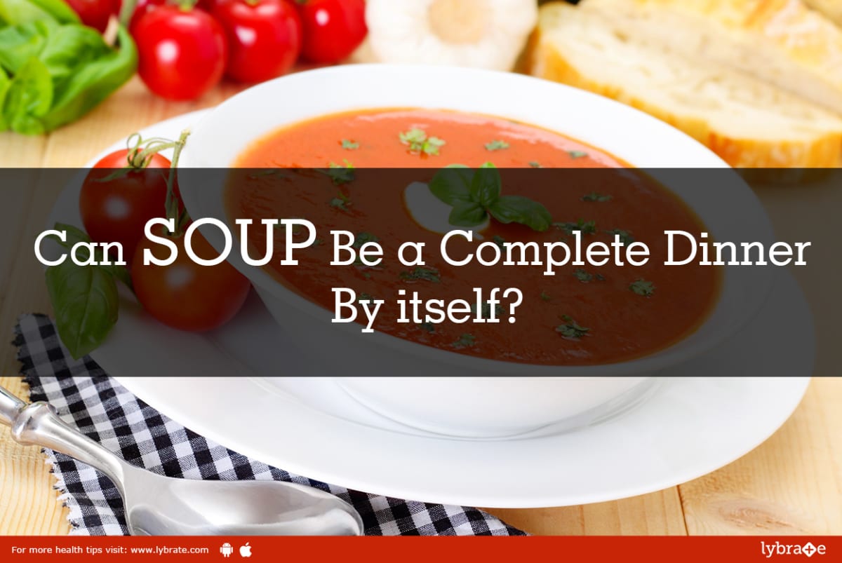 Can soup be considered a meal?