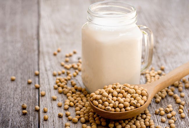 Can soy milk help hot flashes?