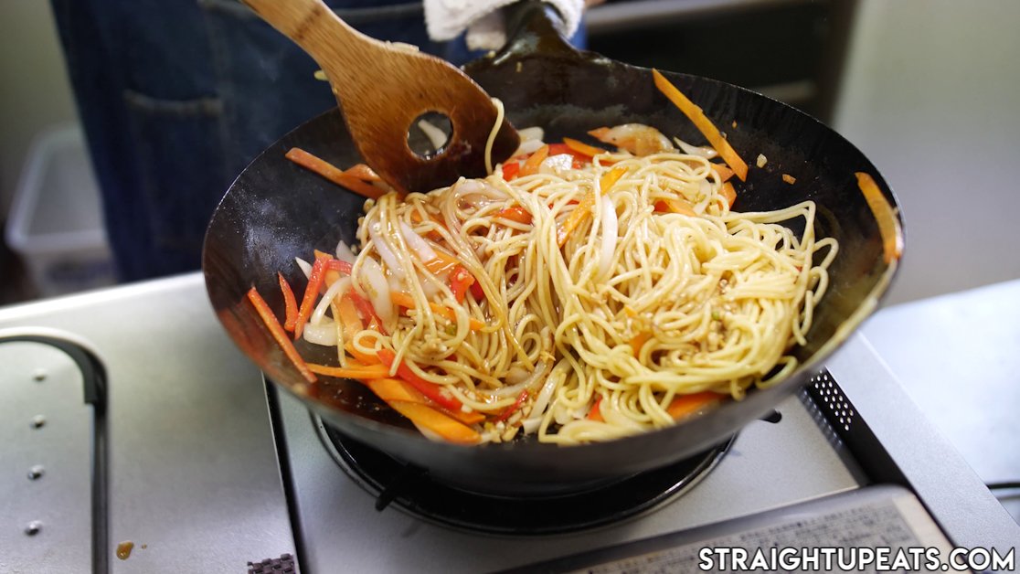 Can spaghetti be used instead of noodles?