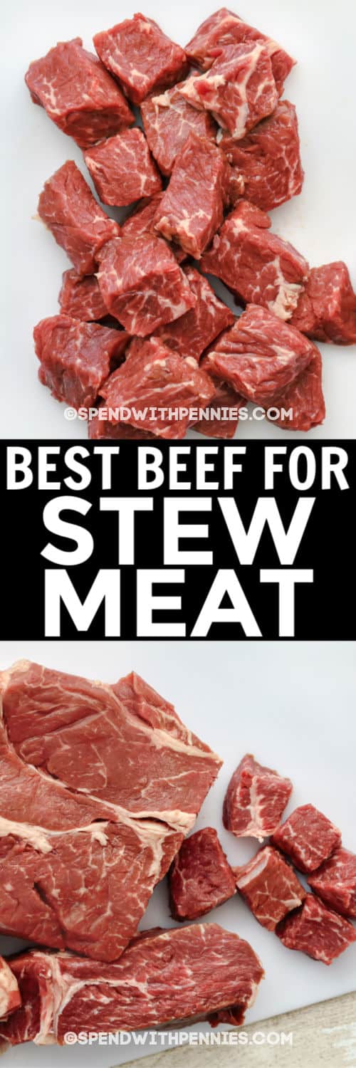 Can stew meat be used for chuck roast?