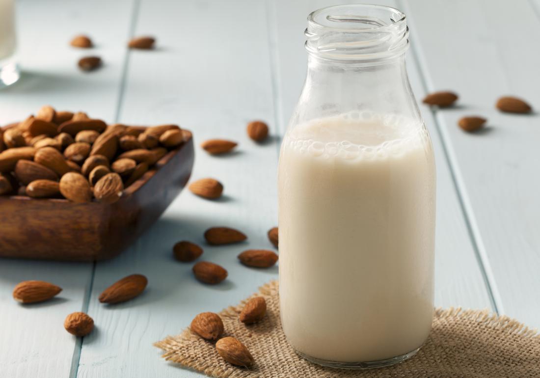 Can toddlers drink almond milk instead of cow's milk?