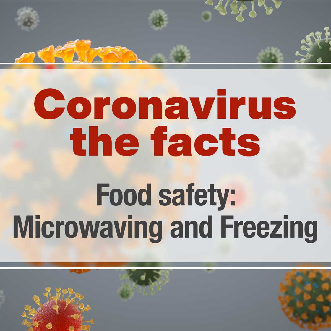 Can viruses be destroyed by cooking or freezing?