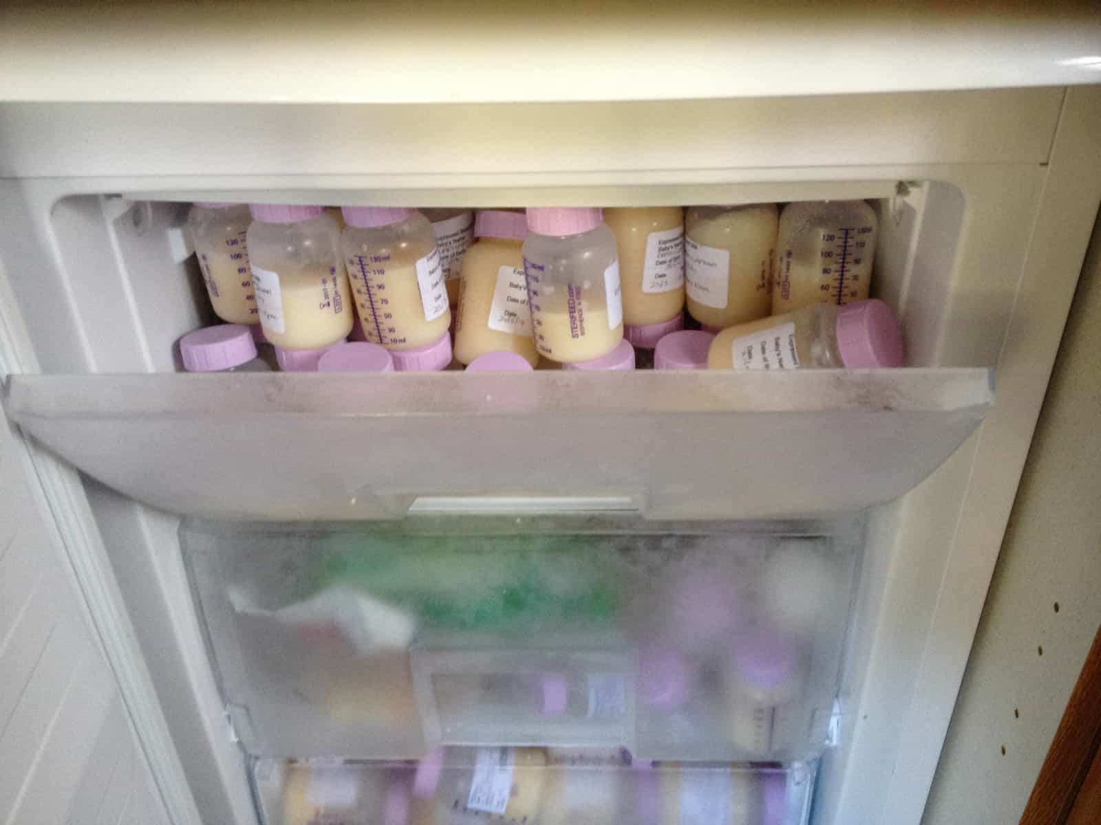 Can we store milk in deep freezer?