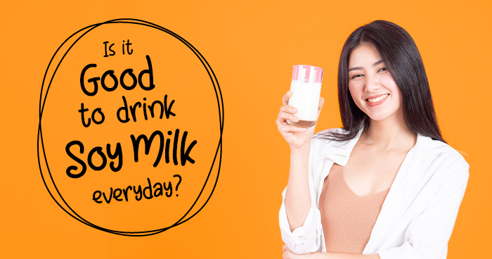 Can women drink soy milk every day?
