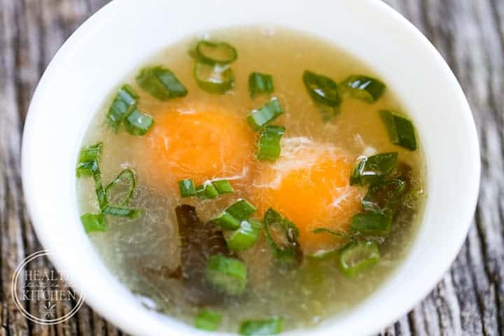 Can you add egg yolk to soup?