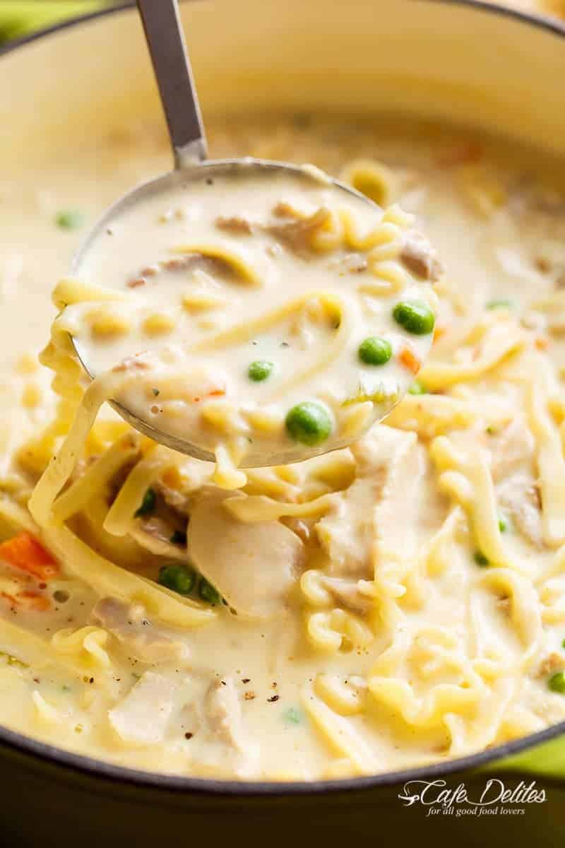 Can you add milk to soup to make it creamy?