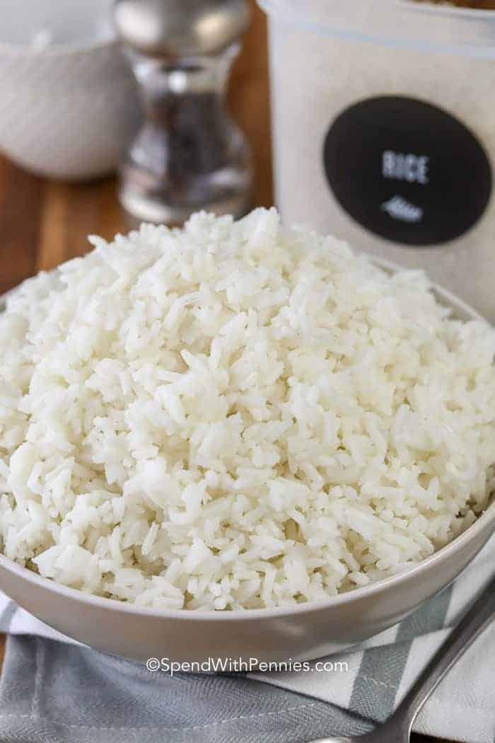Can you add uncooked rice to a dish?