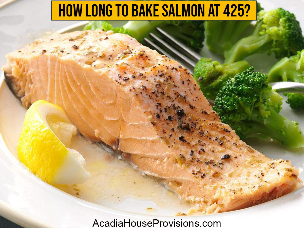 Can you bake salmon on 425?