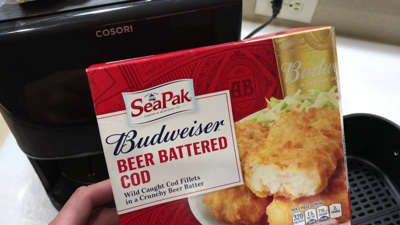 Can you batter and fry cod from frozen?
