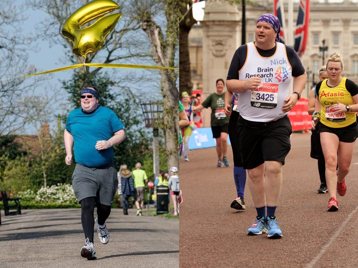 Can you be fat and run a marathon?