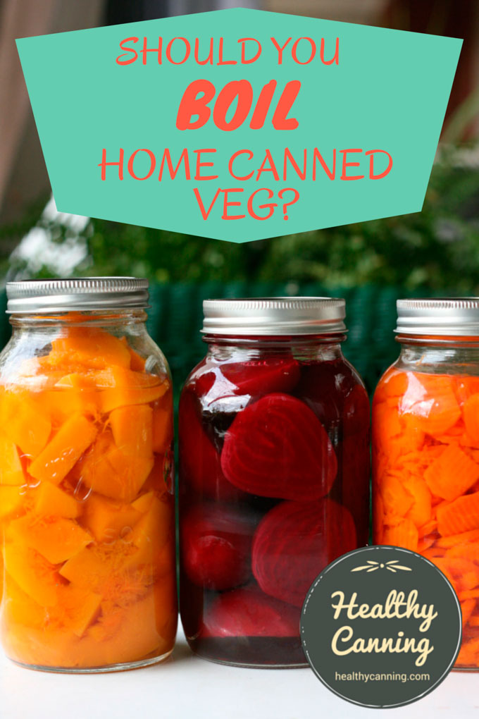 Can you boil canned vegetables?