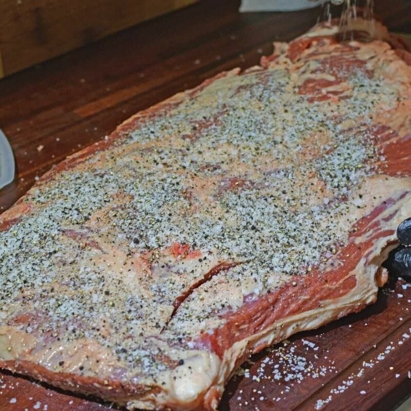 Can you brine brisket overnight?