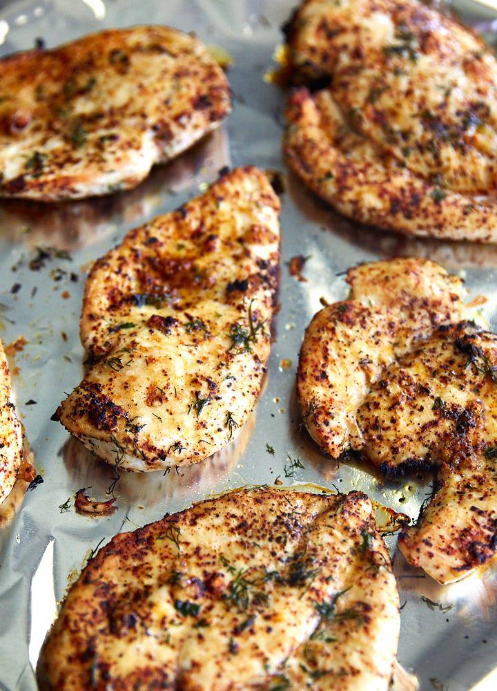 Can you broil chicken instead of bake?