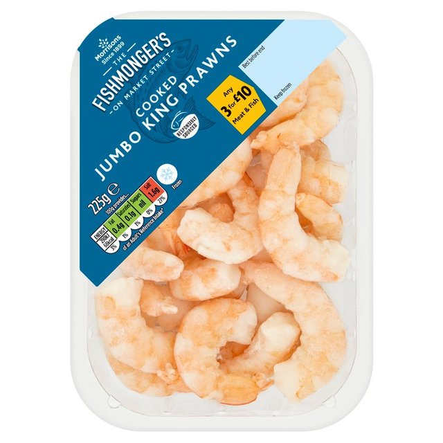 Can you buy frozen prawns in the supermarket?
