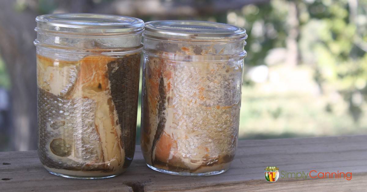 Can you can fish in quart jars?