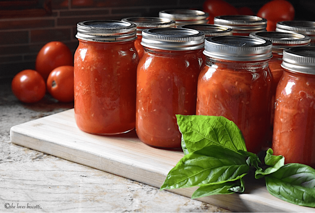 CAN YOU CAN raw tomatoes?