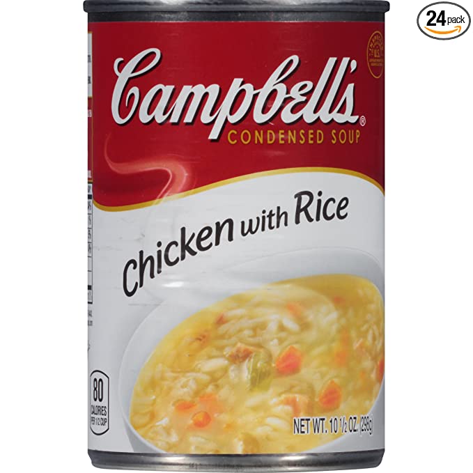 Can you can soup with rice?