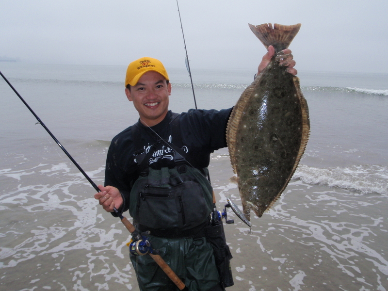 Can you catch halibut off the shore?